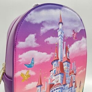 Loungefly | Bags | Loungefly Disney Beauty And The Beast Castle ...